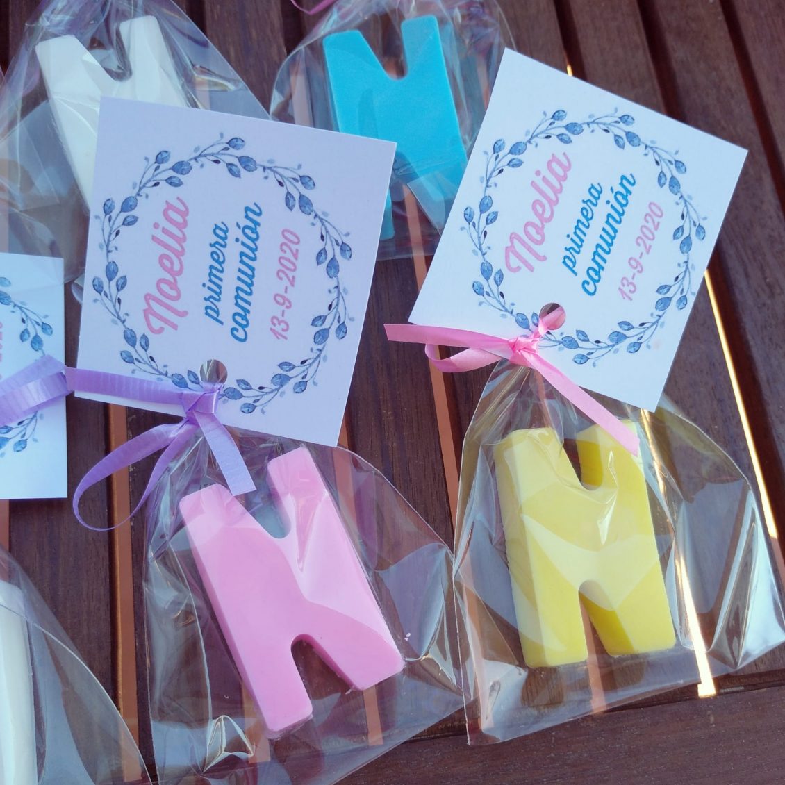 🧼 Letras Maxi de Jabón Decorativo - La Luna de Bea.